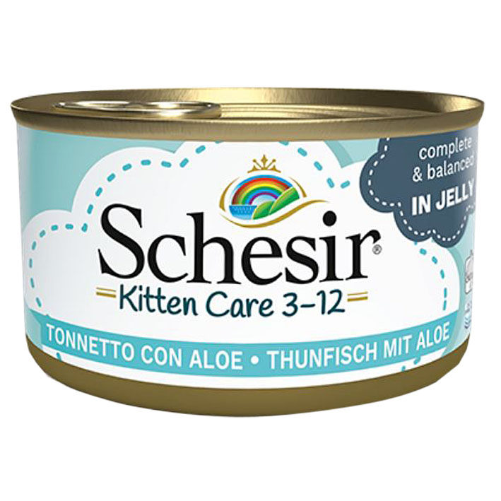 Schesir Jelly Kitten Thon mit Aloe 85g Dose