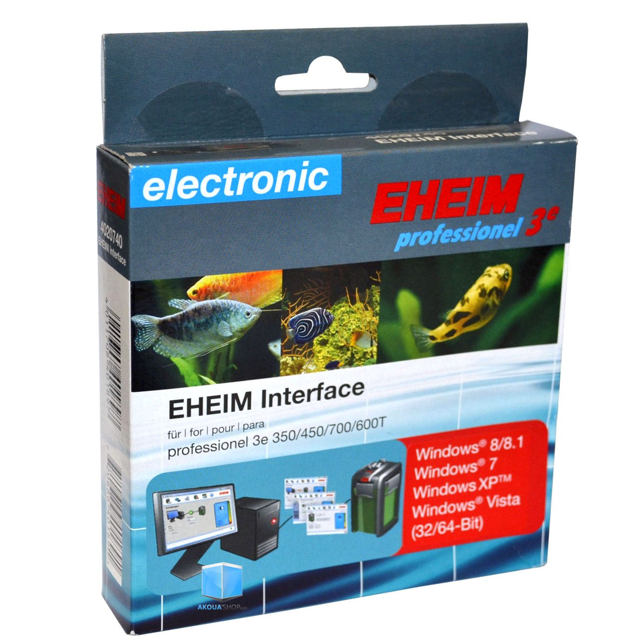 EHEIM Interface professionnel