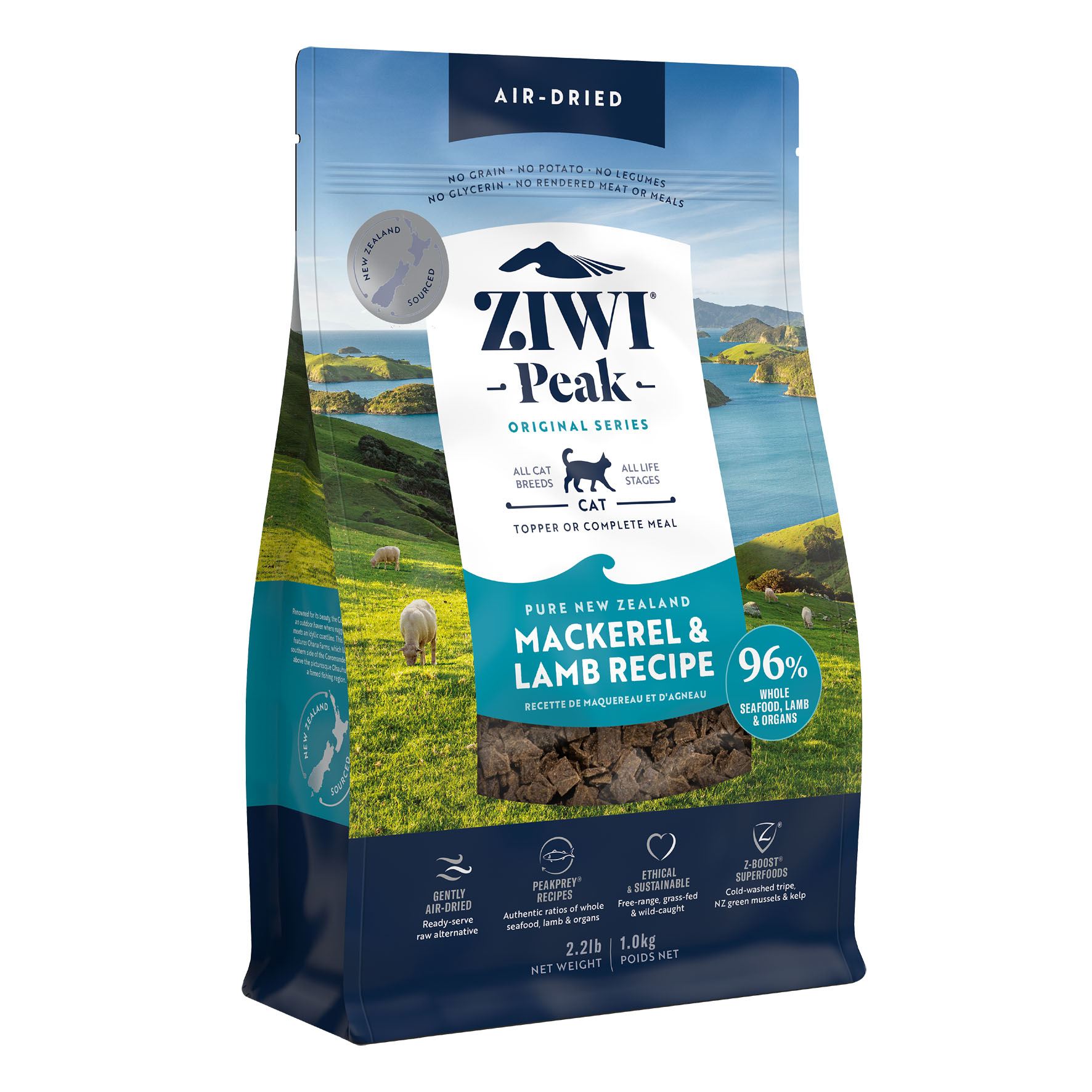Ziwi Peak Original Air Dried Makrele & Lamm, 1kg