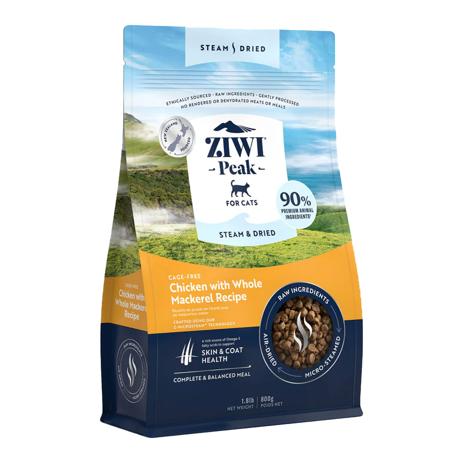 ZIWI Steam&Dried - Huhn&Makrele, 800g