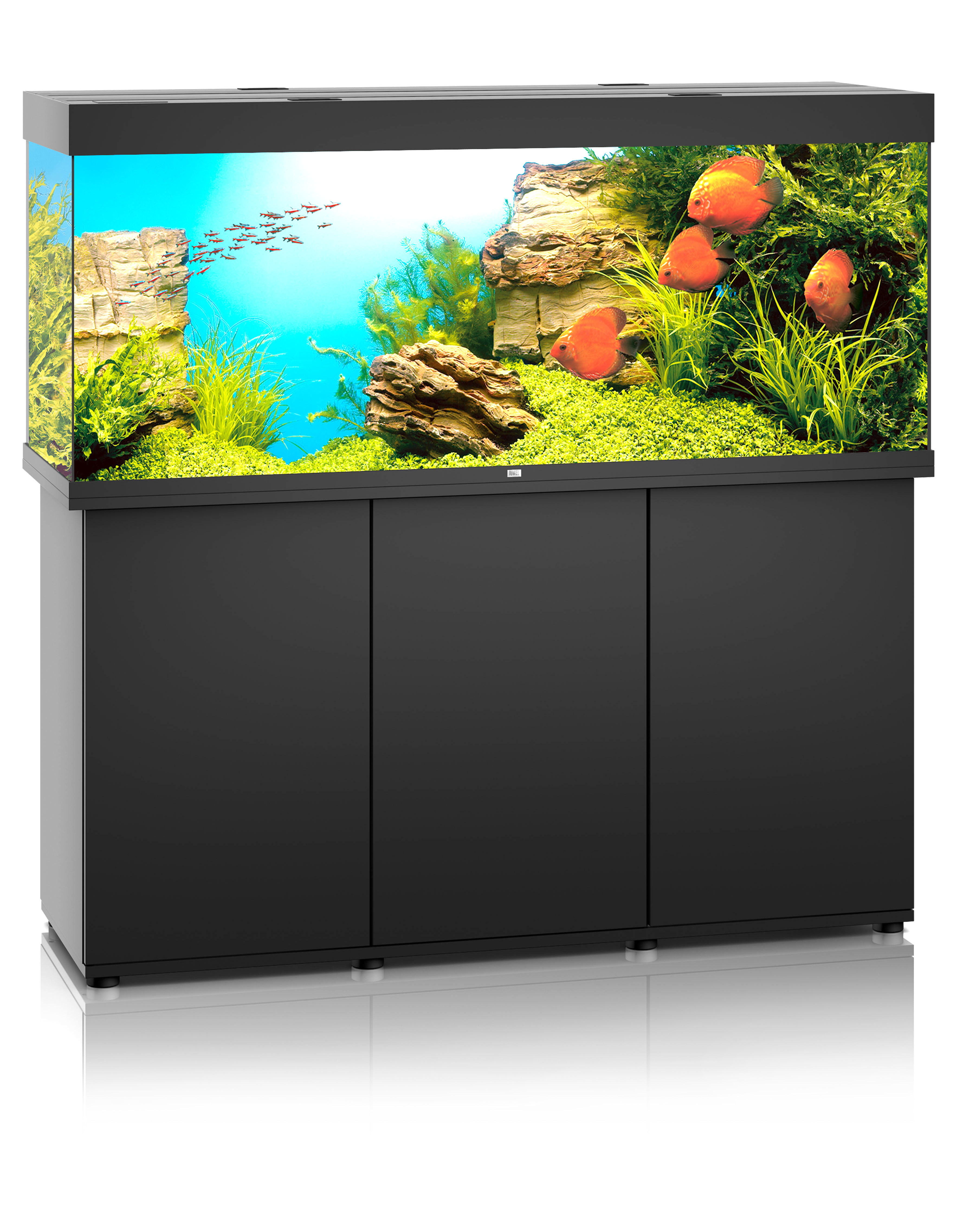 Juwel Aquarium Rio 450 Kombination, schwarz