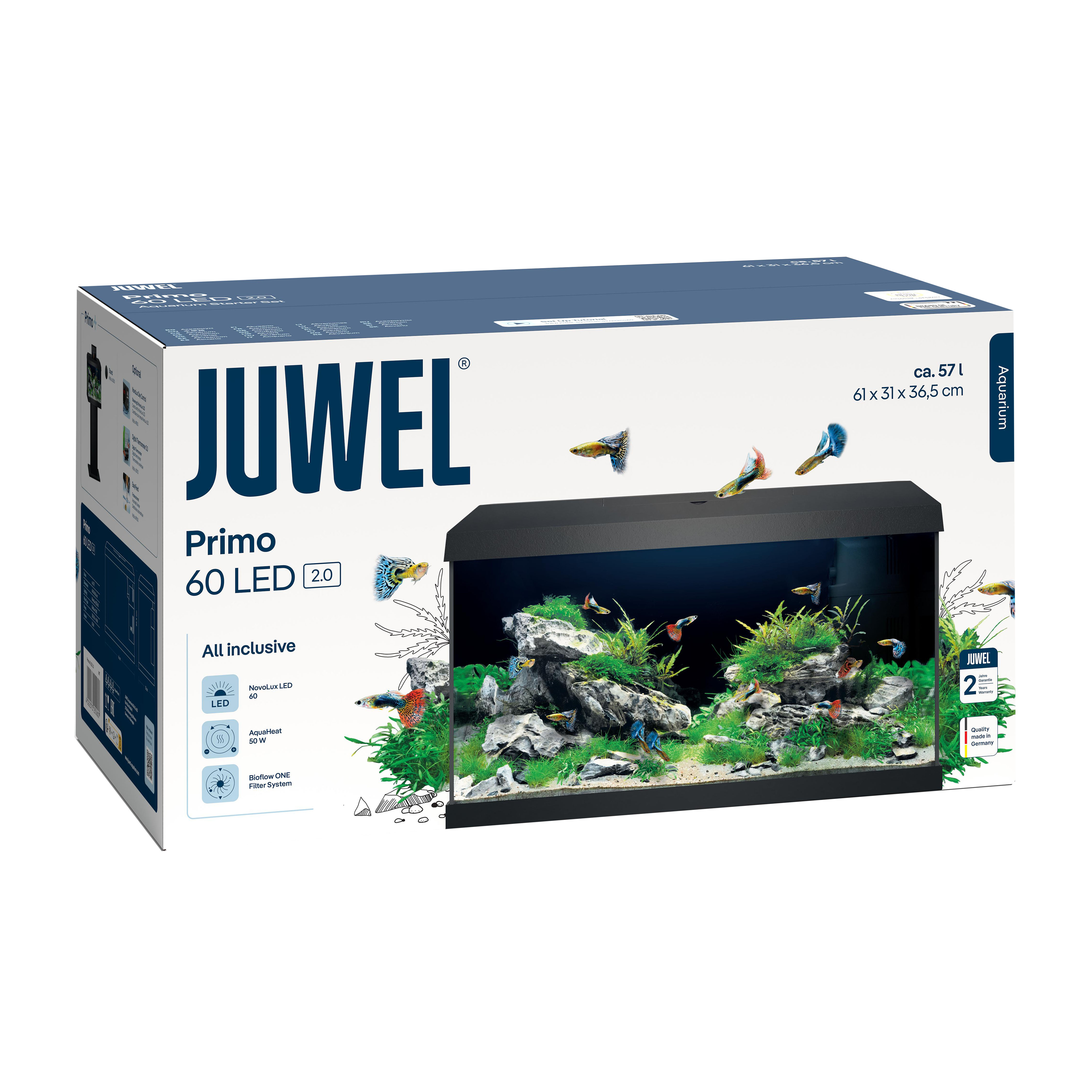 Juwel Aquarium Primo 60 LED 2.0, schwarz